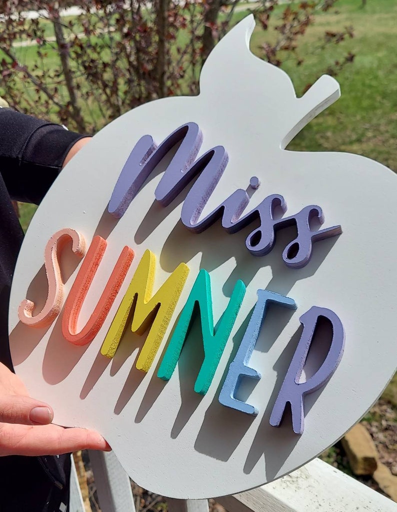 Teacher Classroom Sign Custom Sign for Class Appreciation | Etsy