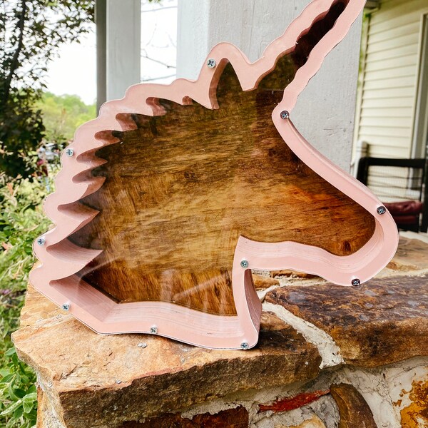 Wooden Coin Bank - Etsy