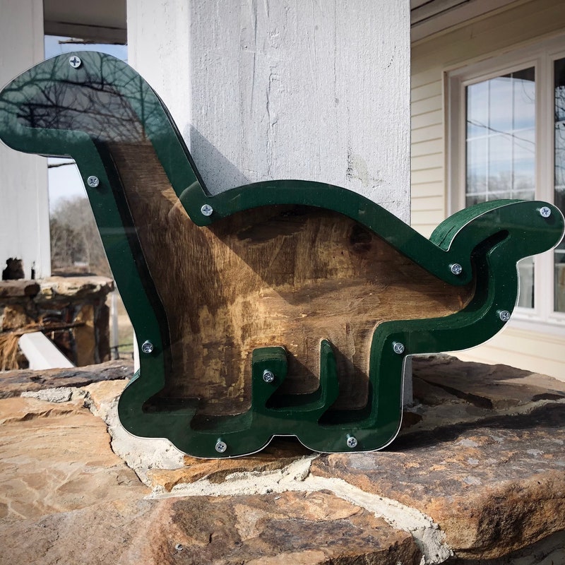 Dinosaur Bank - Etsy