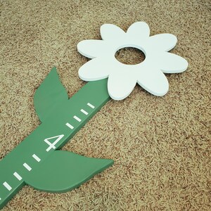 Flower Growth Chart for Kids - Boho Floral Height Ruler for Girls Room ...