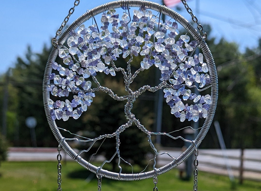 Tanzanite Crystal September Birthstone Sun Catcher- Virgo, Libra ...
