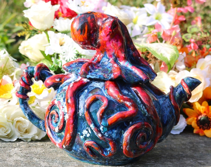 Custom Teapot Octopus - Etsy