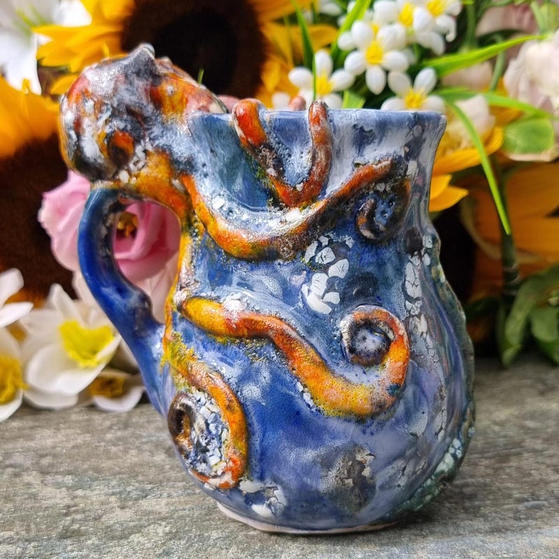 Octopus Mugs - Etsy