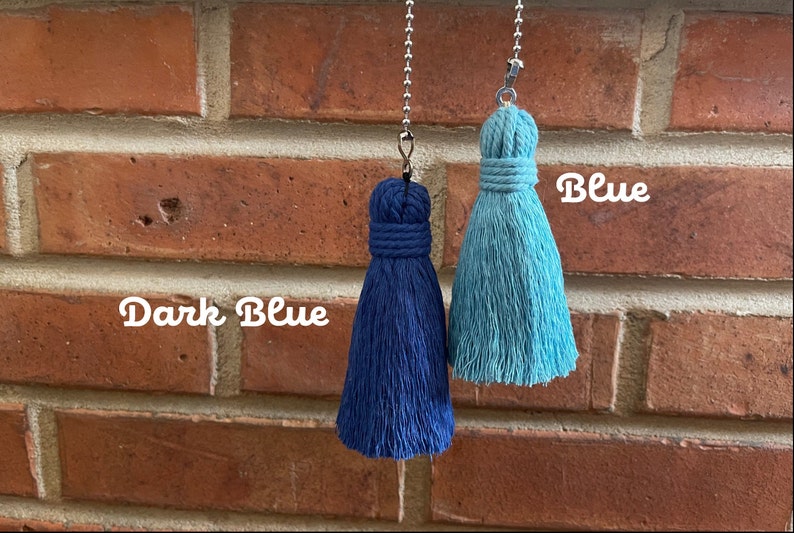 Tassel Ceiling Fan/ Light Pull Smooth Finish Each With - Etsy