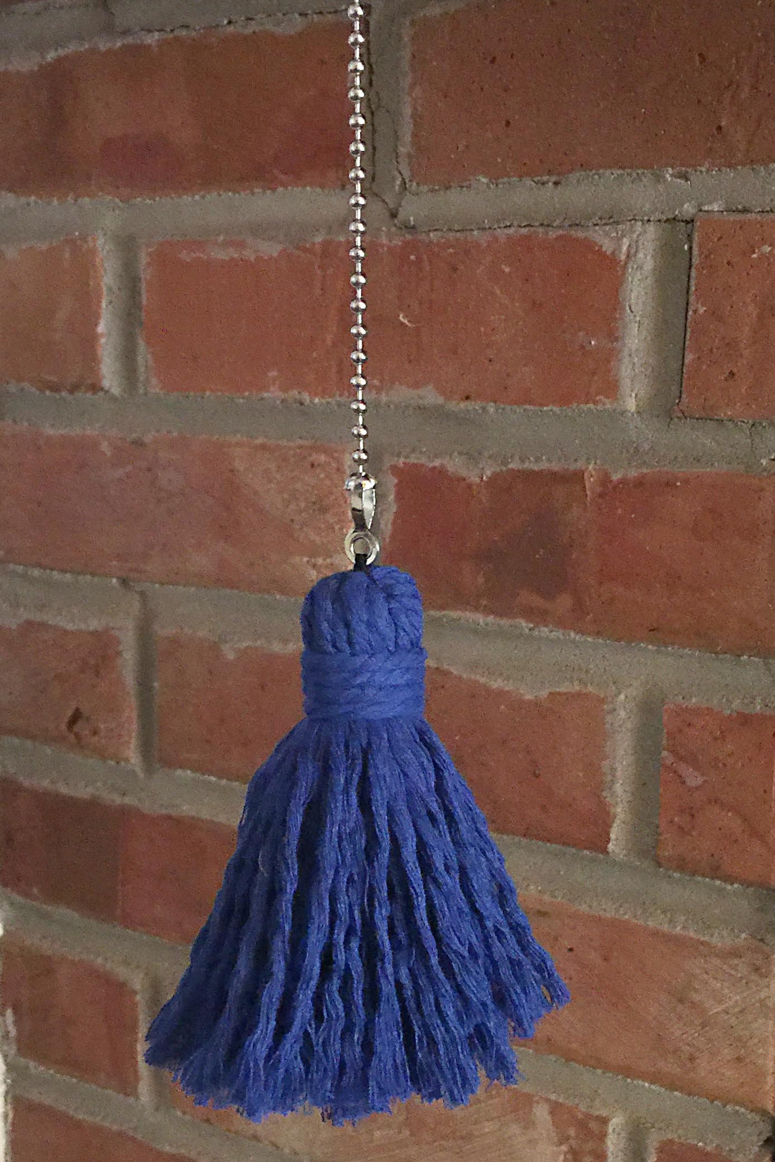 Tassel Ceiling Fan/ Light Pull Natural Finish each with | Etsy