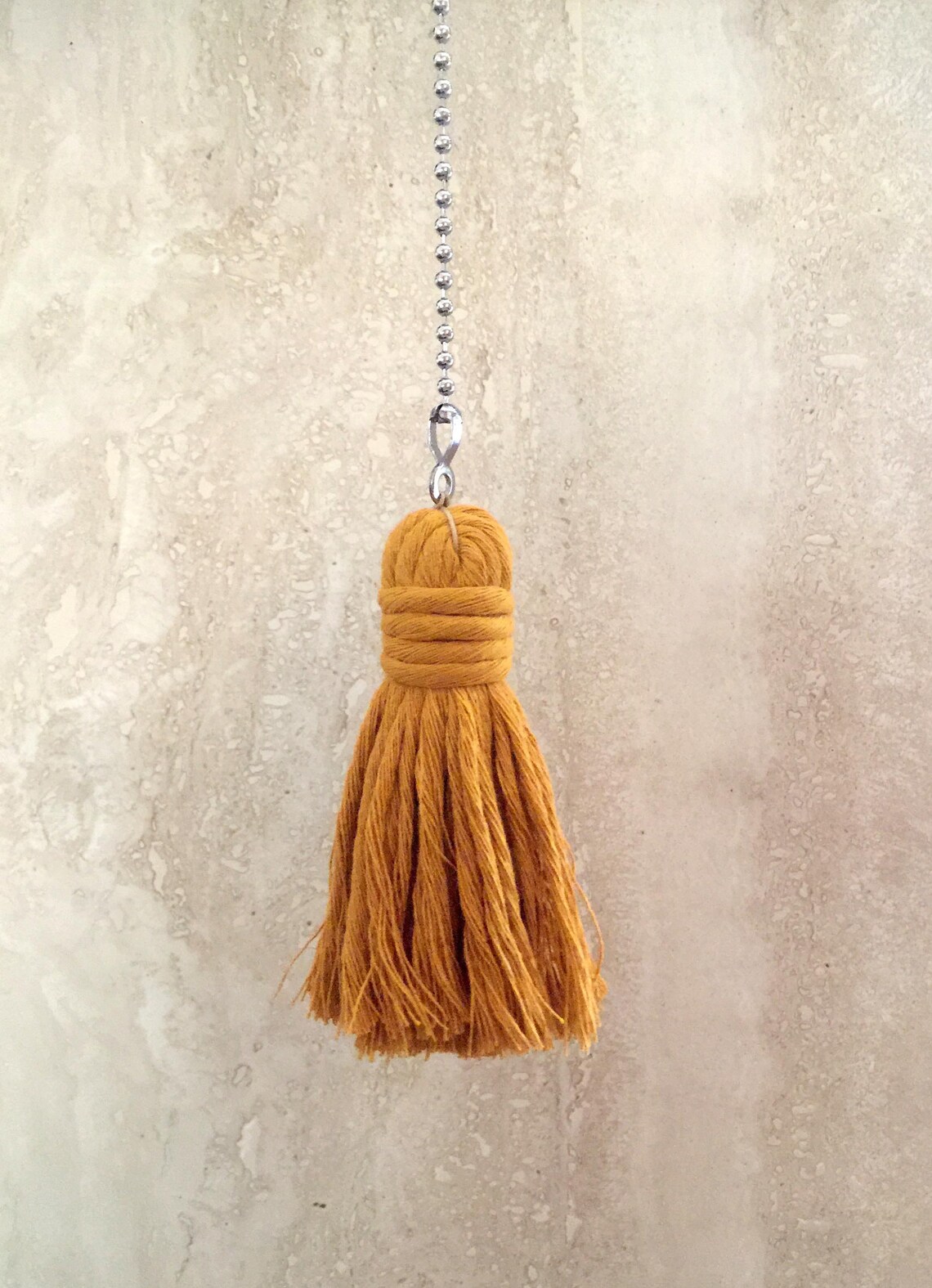 Tassel Ceiling Fan/ Light Pull Natural Finish each with | Etsy