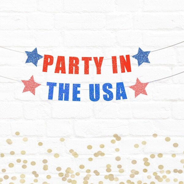Patriotic Banner - Etsy