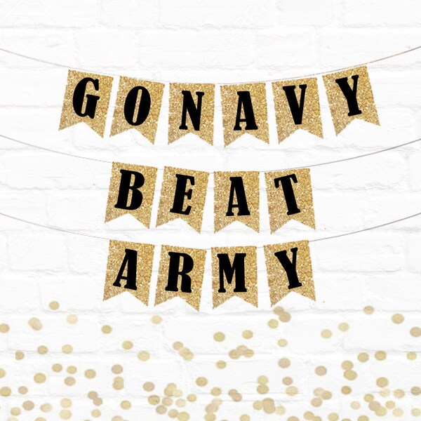 Beat Navy Banner - Etsy