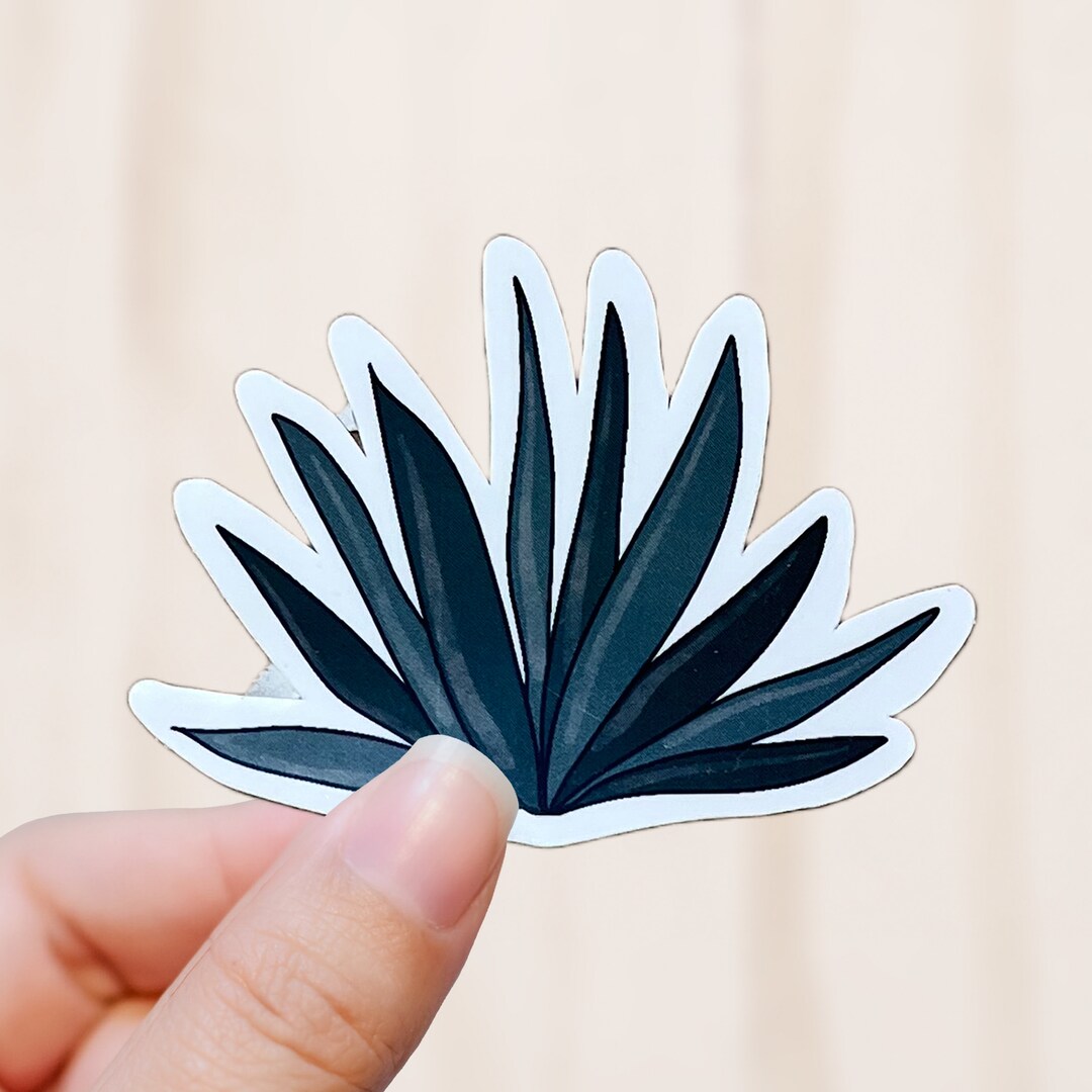 Agave Plant Sticker: Weatherproof Vinyl Decal - Etsy