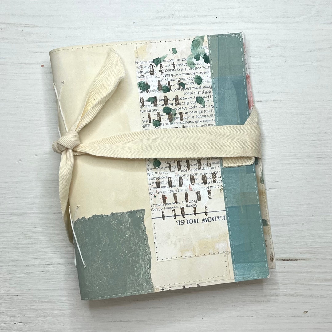 Basic Junk Journal, Mixed Paper Journal, 80-page Handmade Journal ...