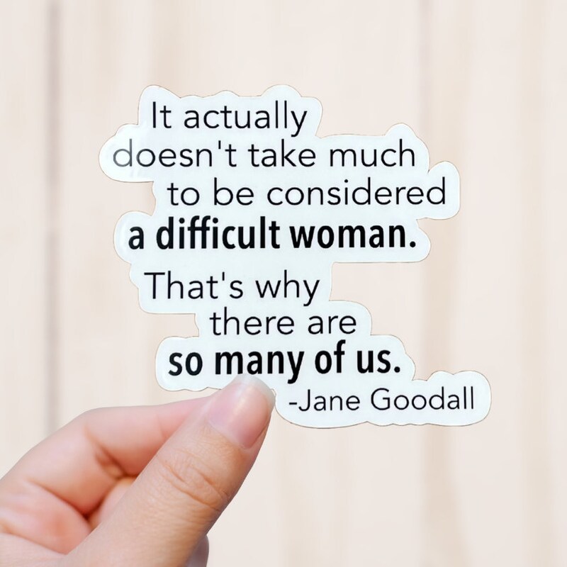 Jane Goodall Quotes - Etsy