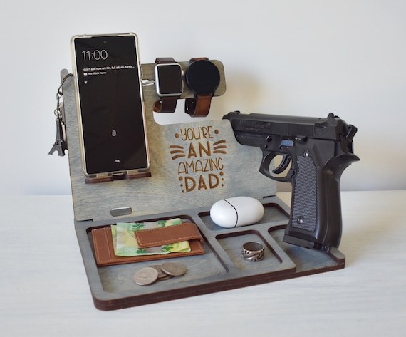 Wooden Docking Station Police Officer Docking Station Wood - Etsy