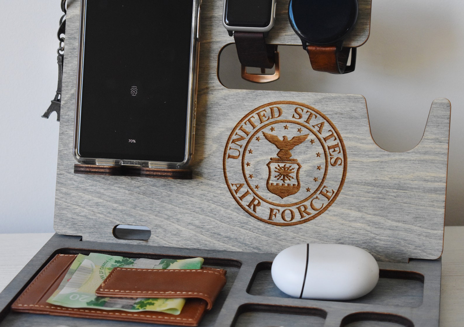 Wooden Docking Station Police Officer Station Wood Stand for - Etsy