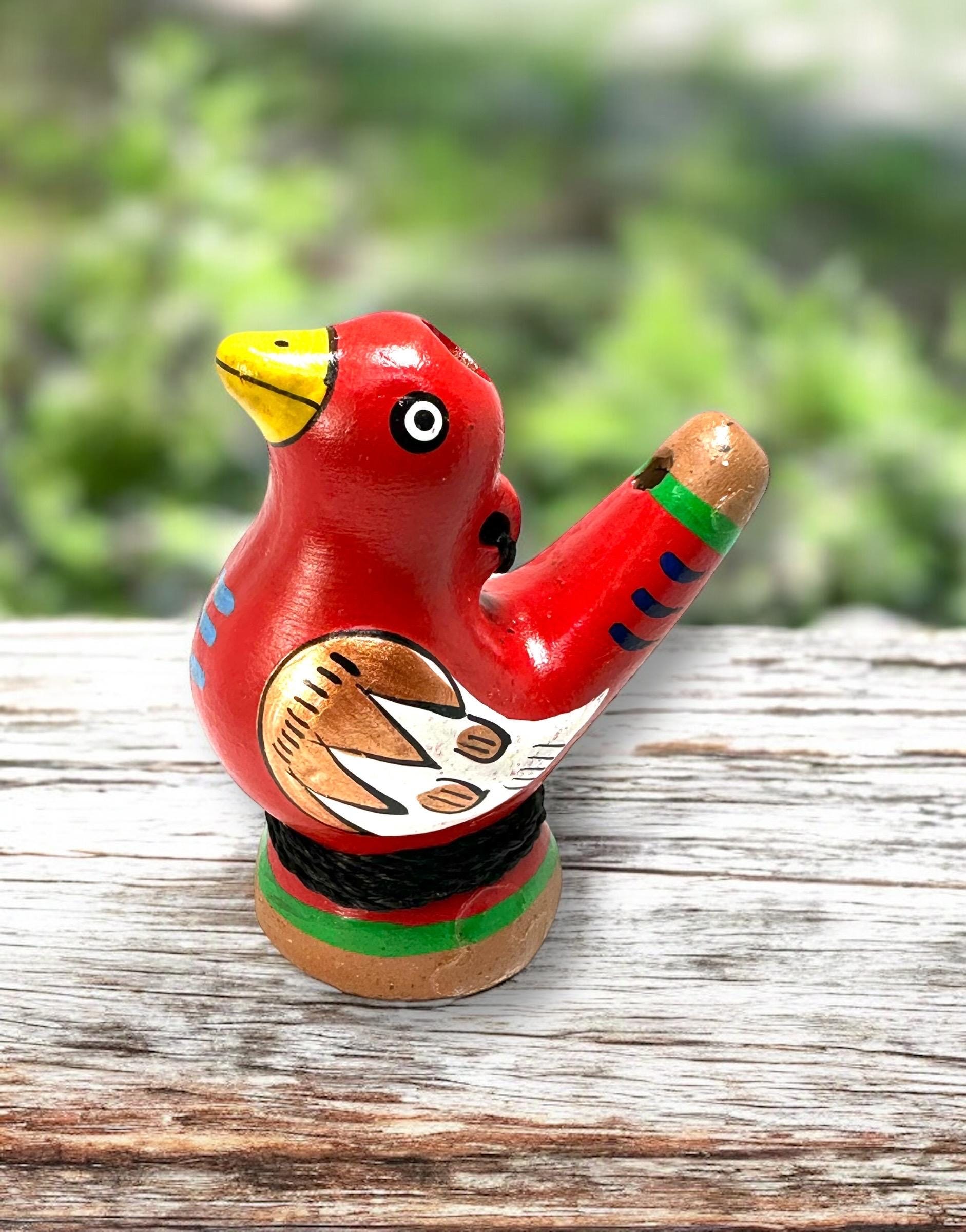 Bird Whistle Ceramic, Water Bubble Whistle Bird , Colorful , Fun , Hand ...