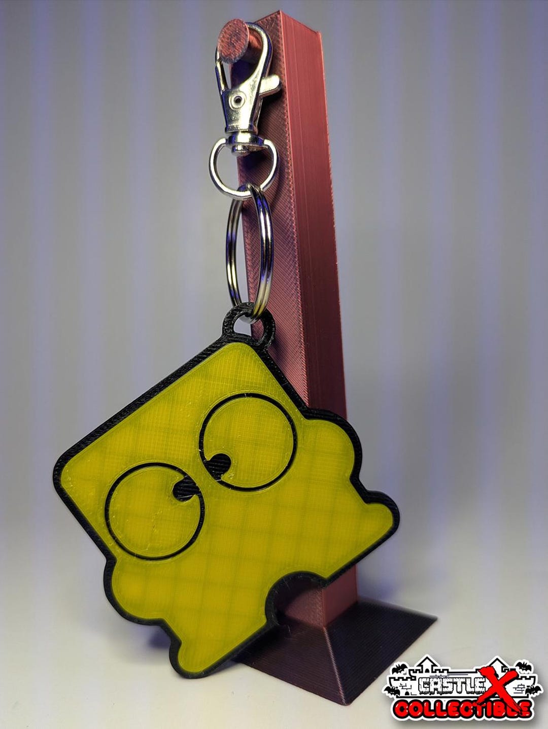 FAMICOM DISKUN NINTENDO 3D Printed Keychain (retro Game Anime Manga ...