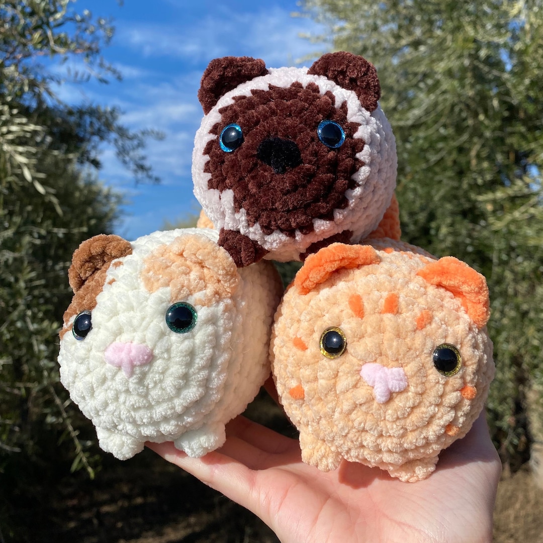 Crochet Loaf Cat Plushie - Etsy