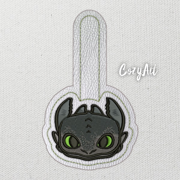 Toothless Embroidery - Etsy
