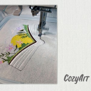 DIGITAL: Magic Colorful Book World - 3 Sizes Embroidery Design for ...