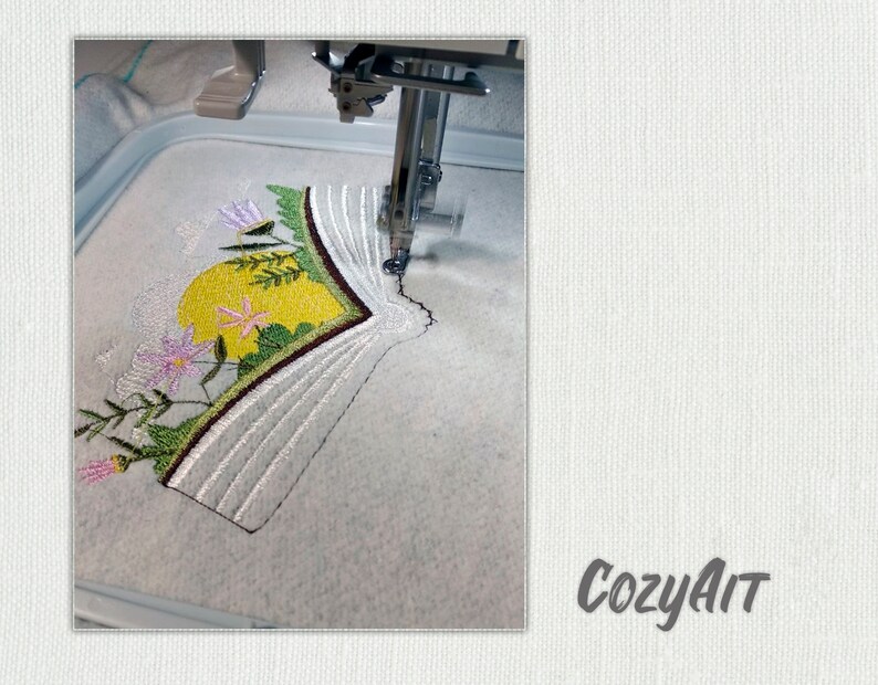 DIGITAL: Magic Colorful Book World - 3 Sizes Embroidery Design for ...