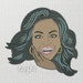 DIGITAL: Michelle Portrait 4 Sizes Embroidery Design for Machine ...