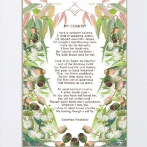 My Country Poem , Inspirational Poem,a Sunburnt Country Poem ...