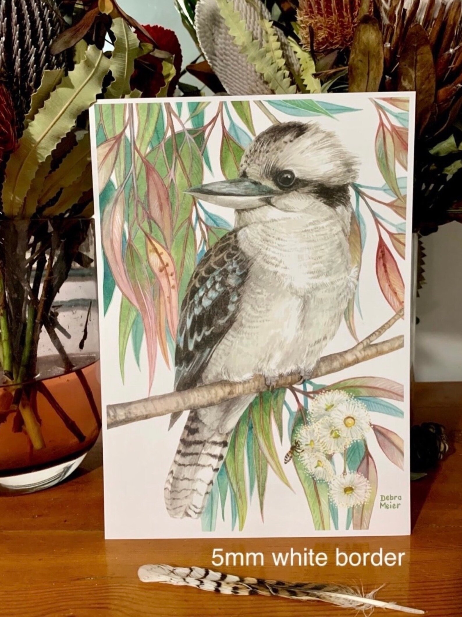 Backyard Bird Series by Debra Meier Art, Australian Native Bird Prints ...