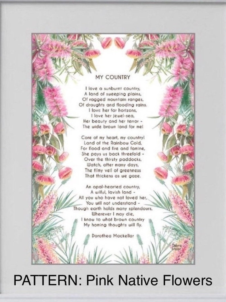 My Country Poem , Inspirational Poem,a Sunburnt Country Poem ...