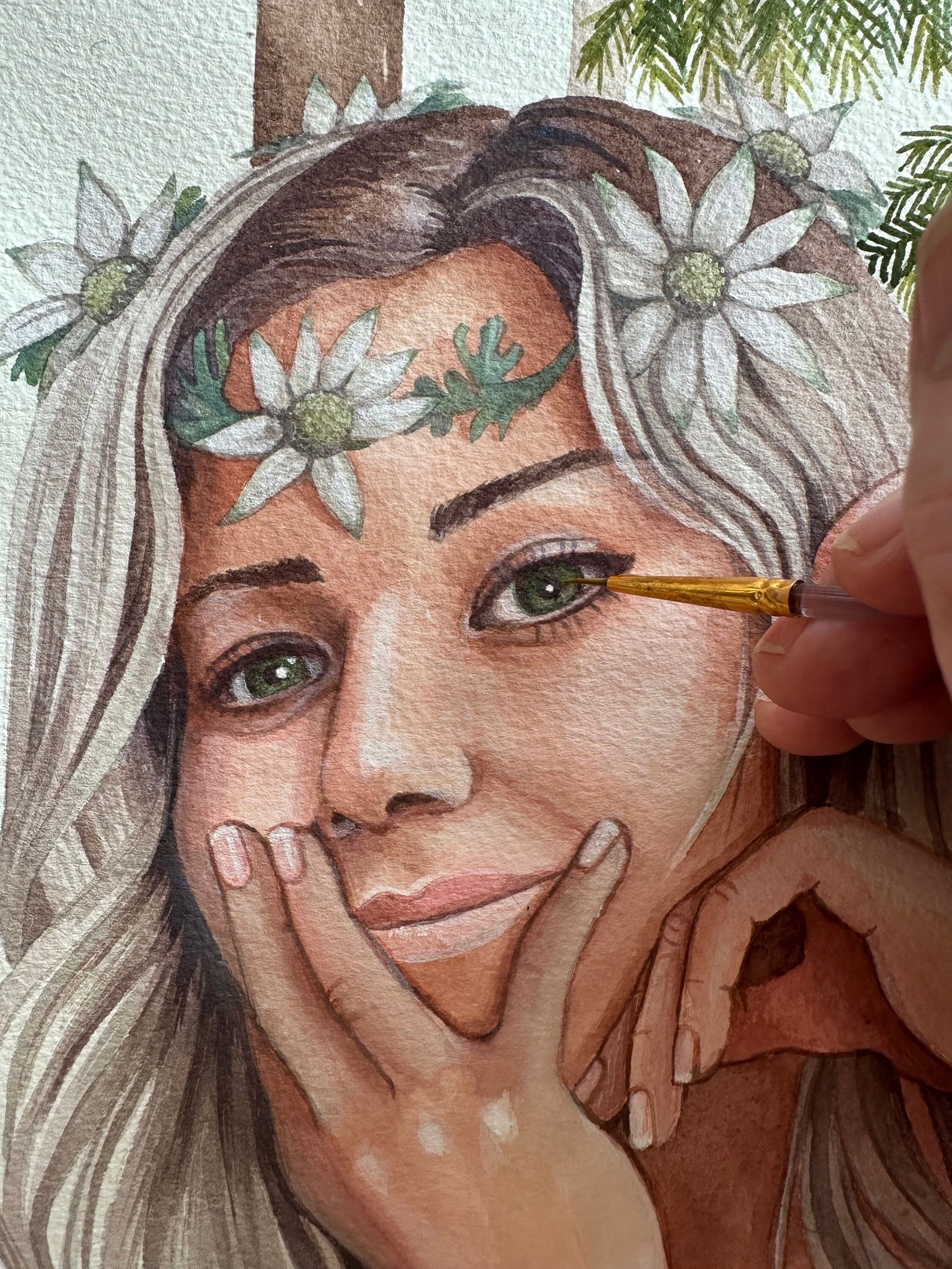 The Spring Muse by Debra Meier Art, Australian Native Art,australian ...