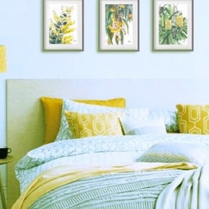 Wattle Sprig by Debra Meier Art, Wattle Wall Art, Australian Native Art ...