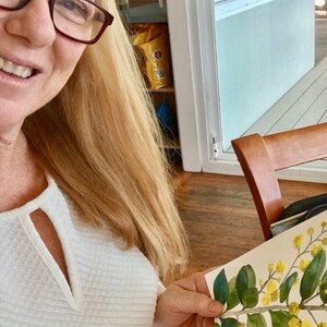 Wattle Sprig by Debra Meier Art, Wattle Wall Art, Australian Native Art ...