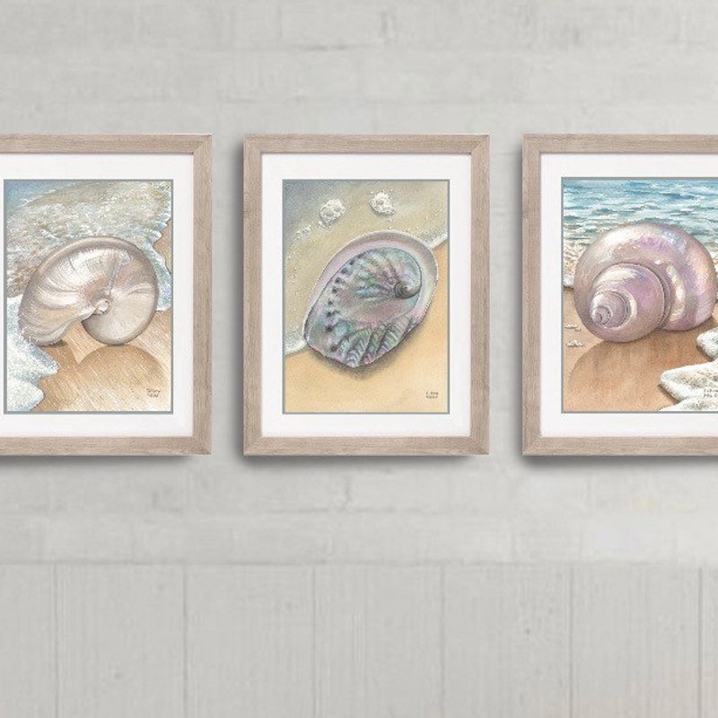 Shell Painting - Etsy