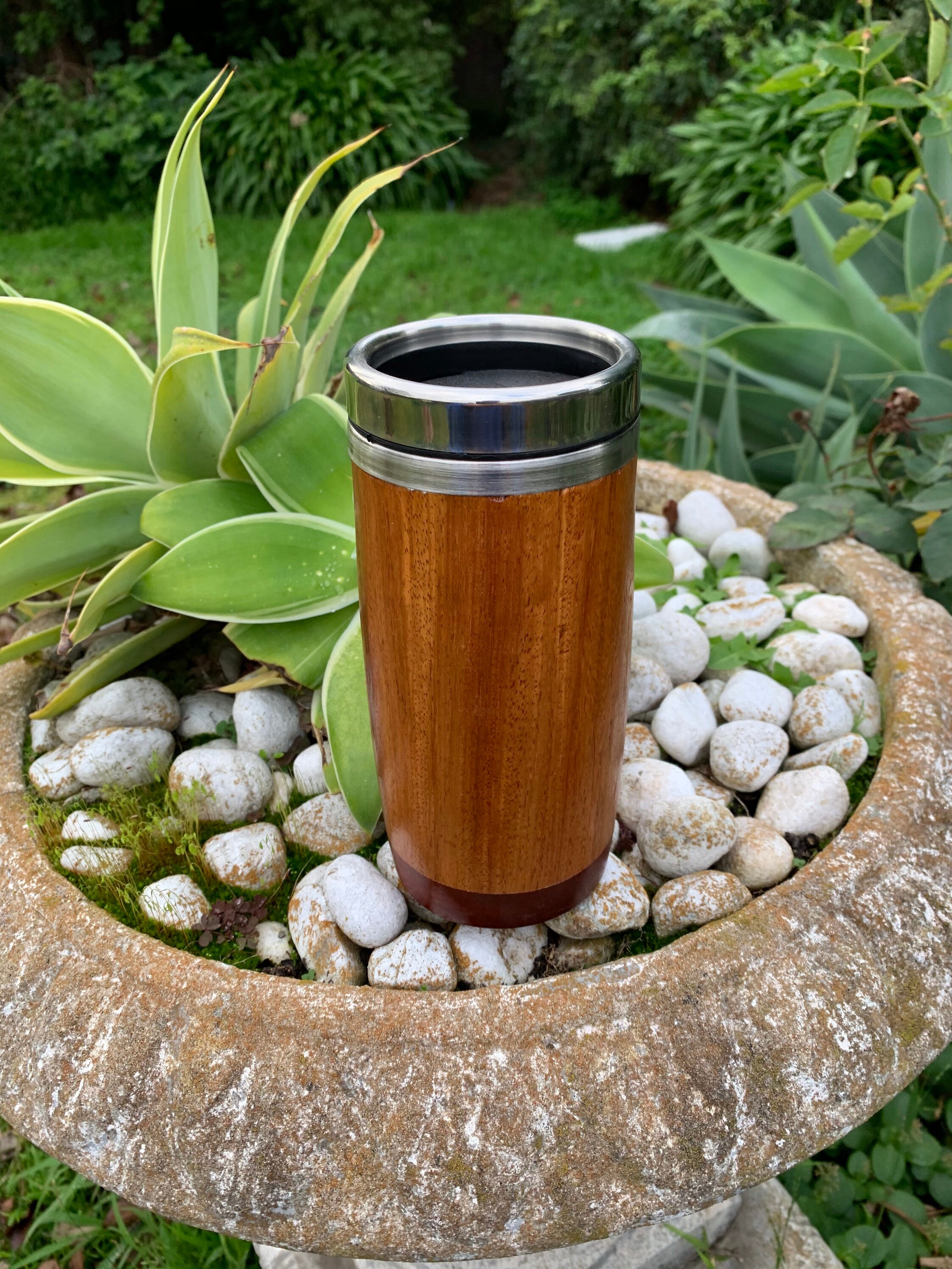 Travel Mug Timber is New Guinea Rosewood - Etsy