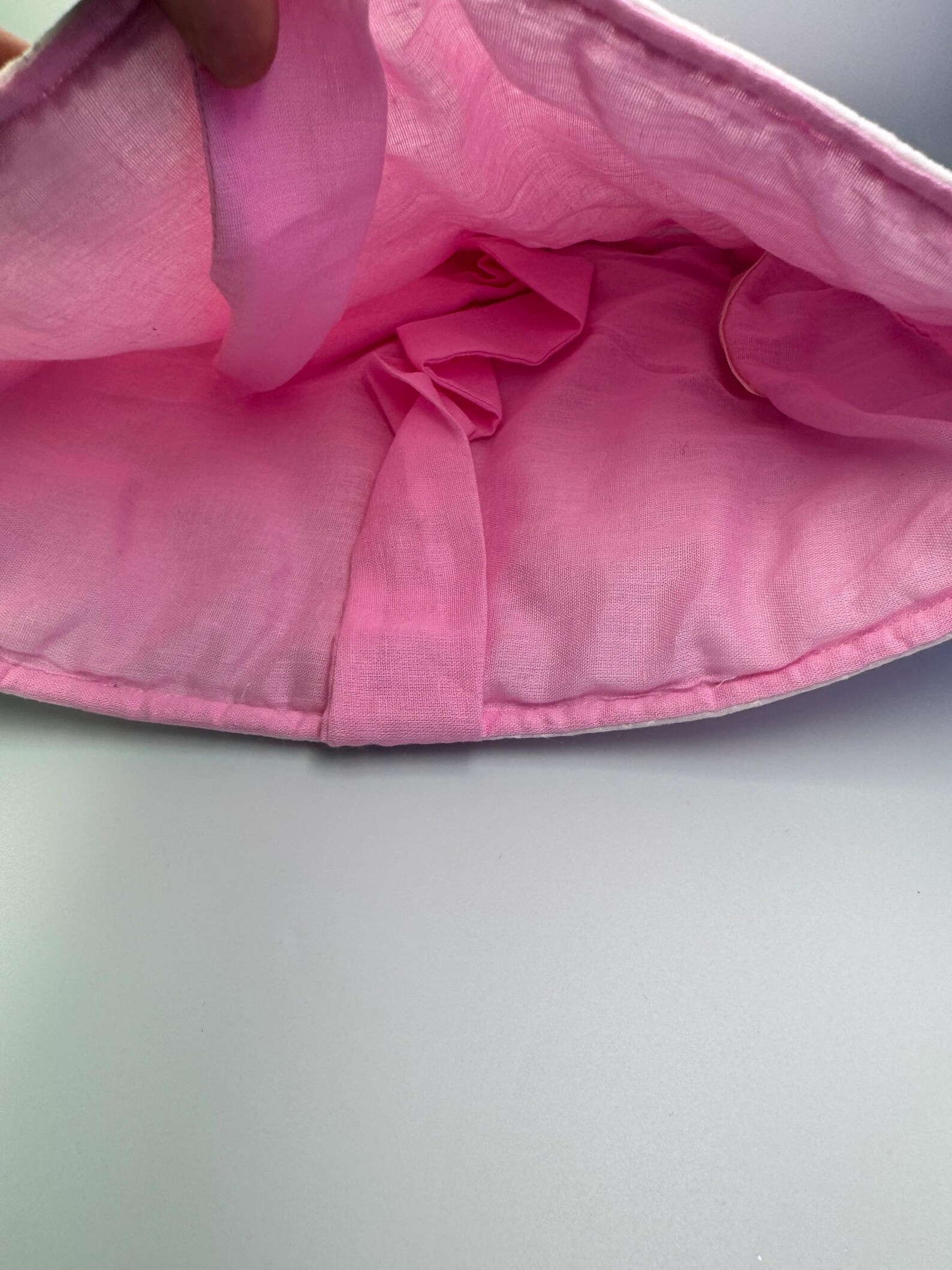 Pink Quilted Bible Cover With Bow: Handmade Cotton and Satin Sleeve - Etsy