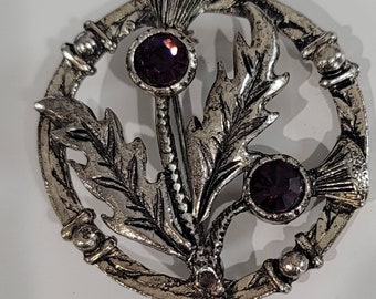 Scottish Thistle Pin | Etsy