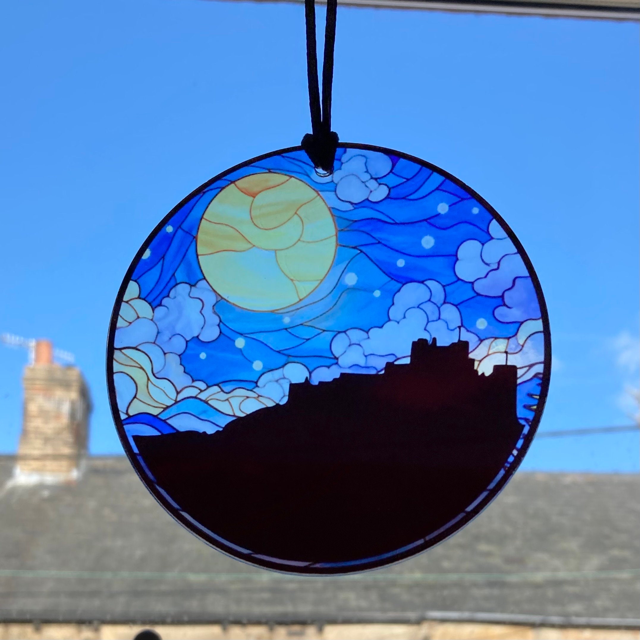 Newcastle Stained Glass Style Decoration. Northumberland Gift, Gift for ...
