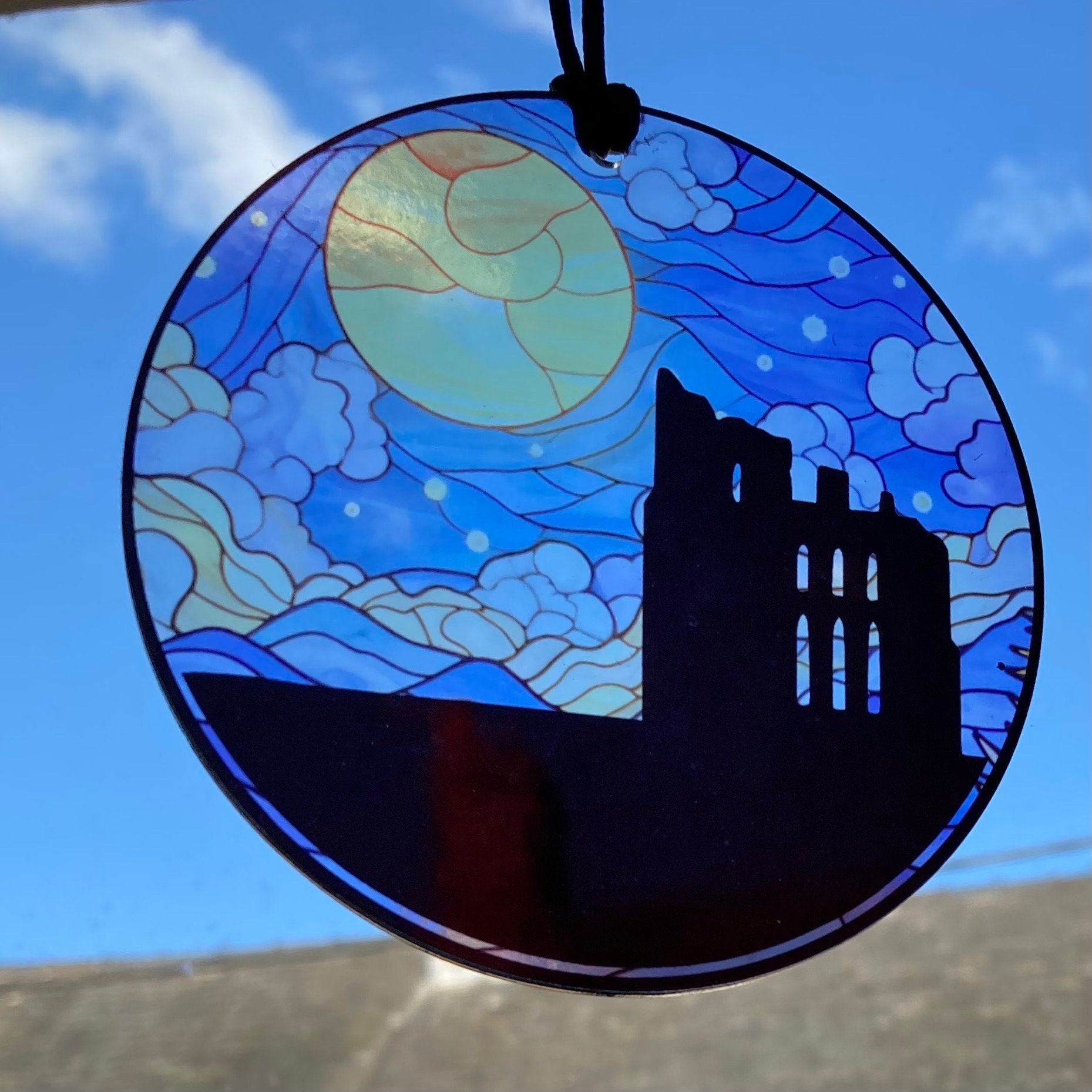 Newcastle Stained Glass Style Decoration. Northumberland Gift, Gift for ...