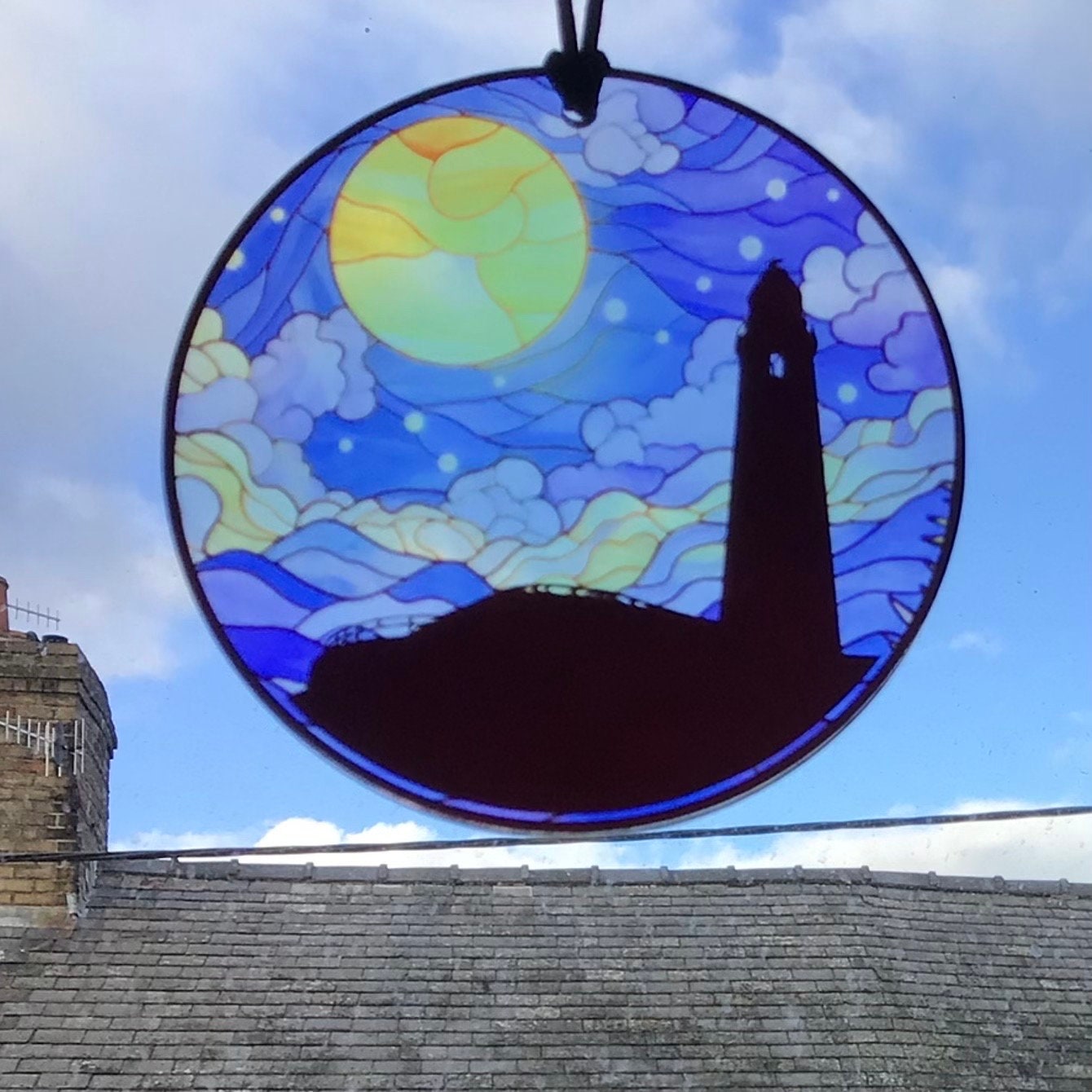 Newcastle Stained Glass Style Decoration. Northumberland Gift, Gift for ...