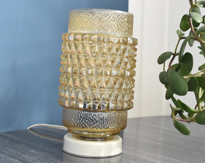 Vintage Table Lamp / Retro Desk Lamp / Vintage Lighting / - Etsy