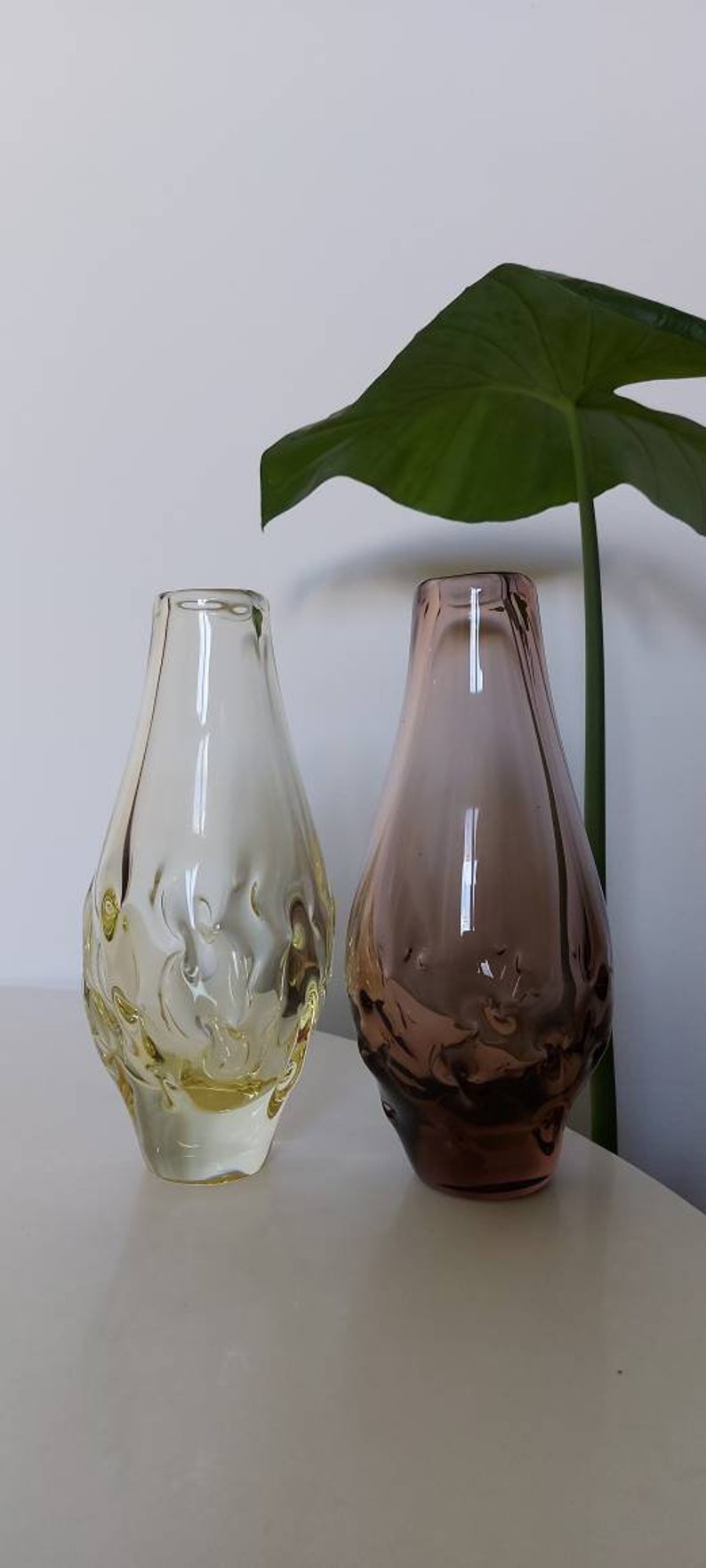 Zelezny Brod Sklo Vase by Miloslav Klinger / Art glass bud | Etsy