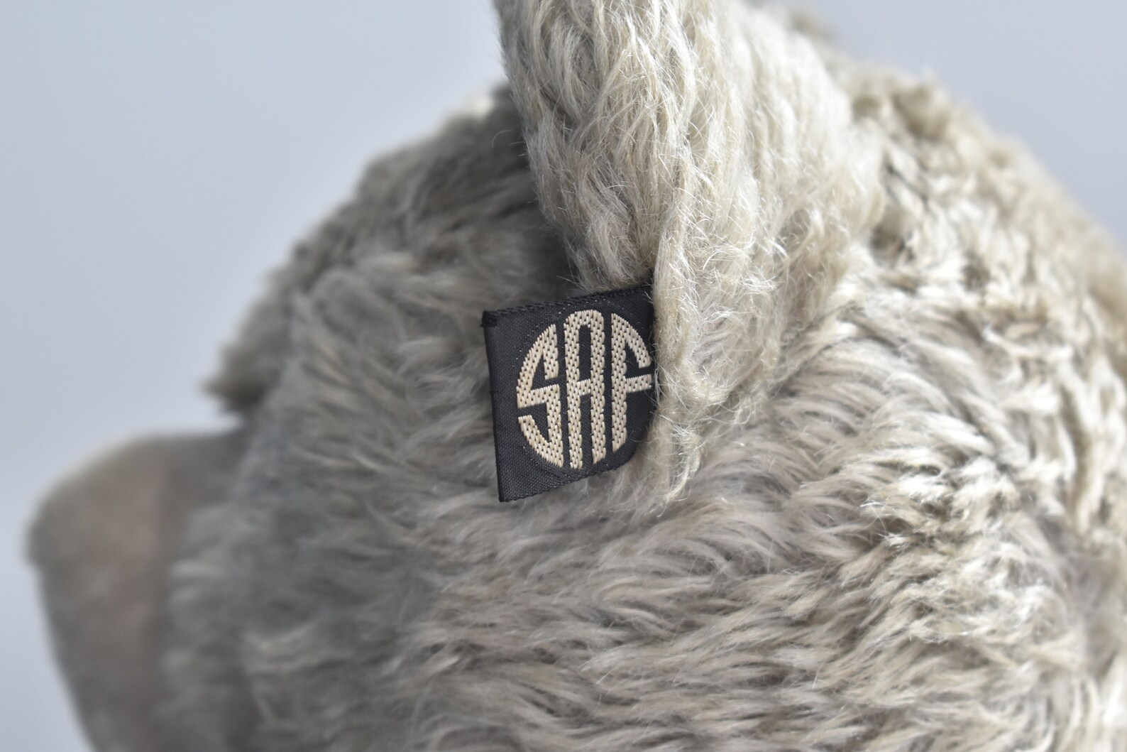 Vintage AUSTRIAN Teddy Bear by SAF / Antique Straw Stuffed Teddy Bear ...