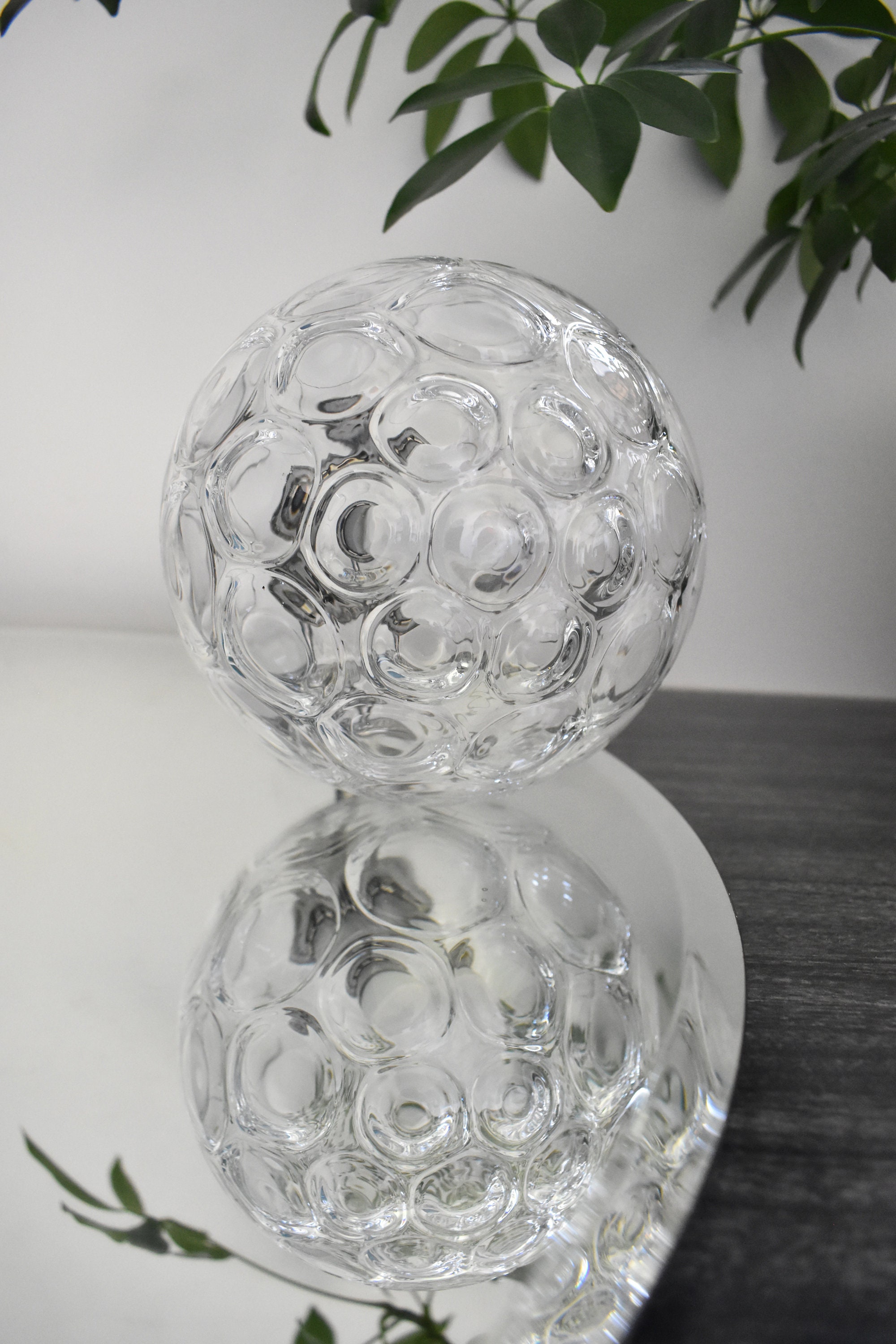 Mid Century Round Wall Mirror by FLABEG Germany / Illuminated | Etsy