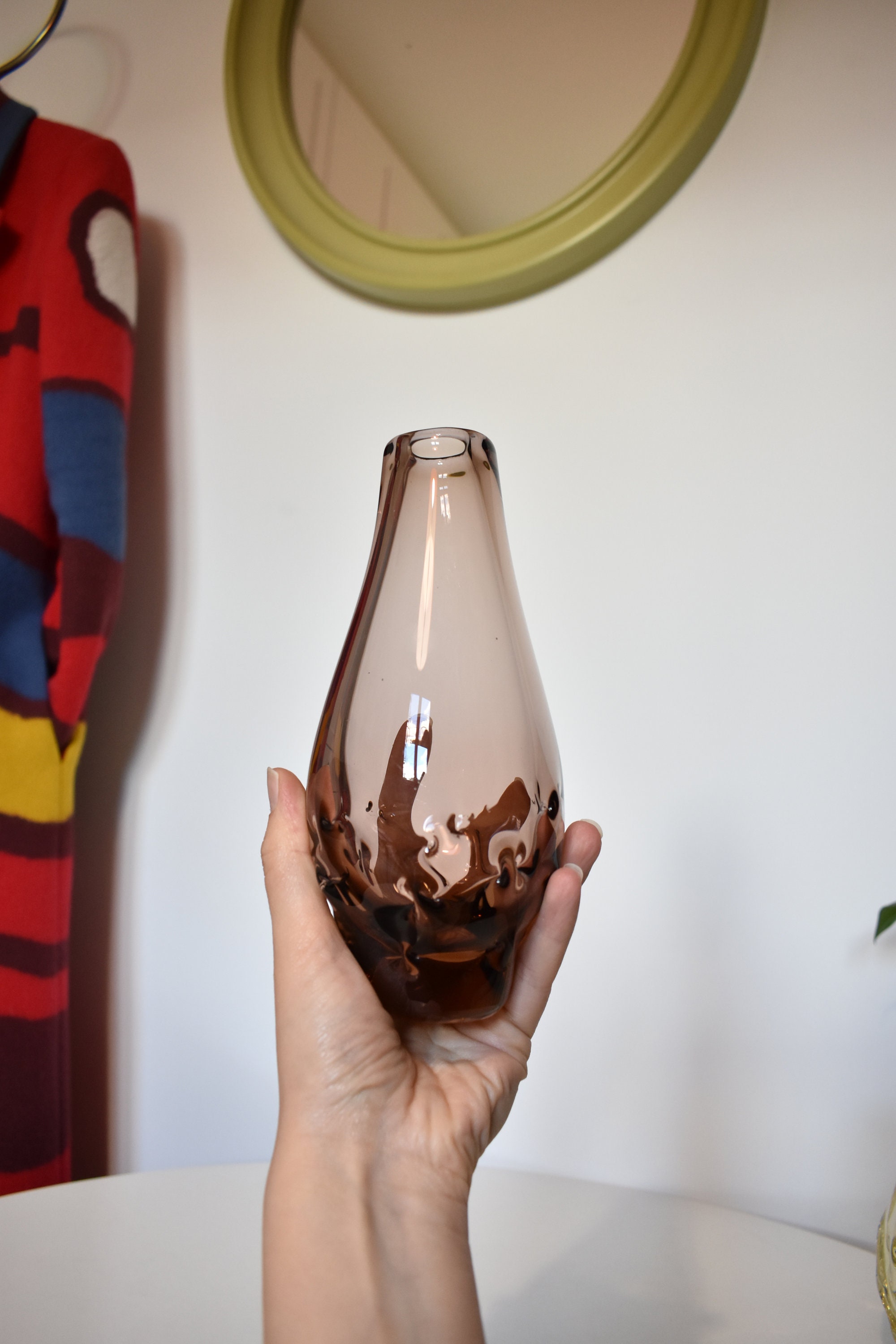 Zelezny Brod Sklo Vase by Miloslav Klinger / Art Glass Bud - Etsy UK