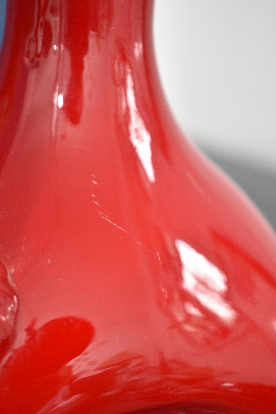 Italian Opaline Glass Pitcher / Blown and Cased Glass Pitcher | Etsy