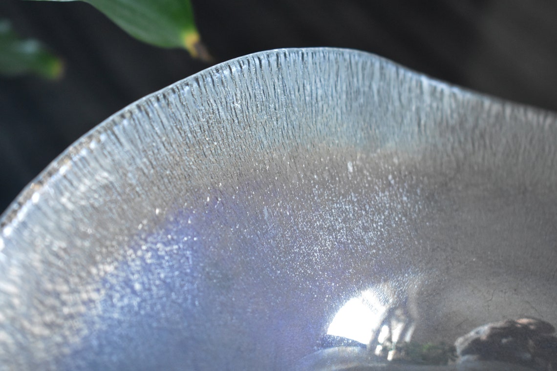 Vintage German ERWIN EISCH Studio Iridescent Glass Vase 1970s - Etsy