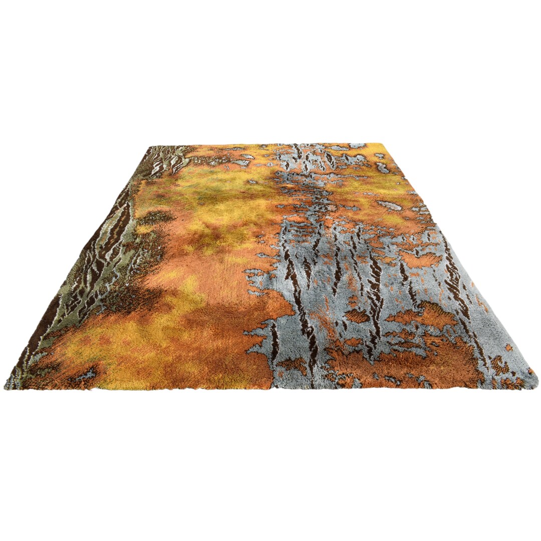 Vintage Rug Made in West Germany in the 70s by TEFZET / Acrilan ...