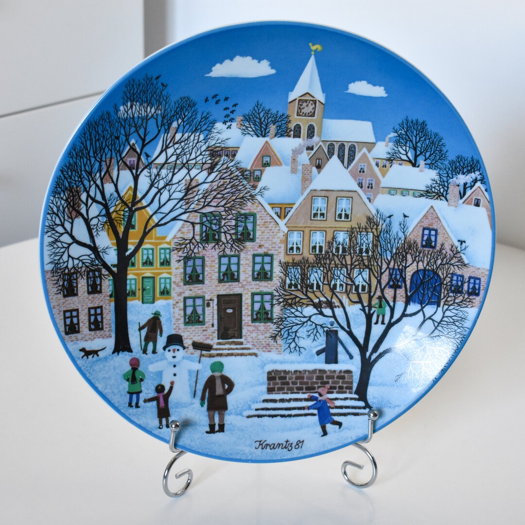 Schirnding Bavaria Wall Plate Annual Plate 1981 Krantz Collector's Item ...
