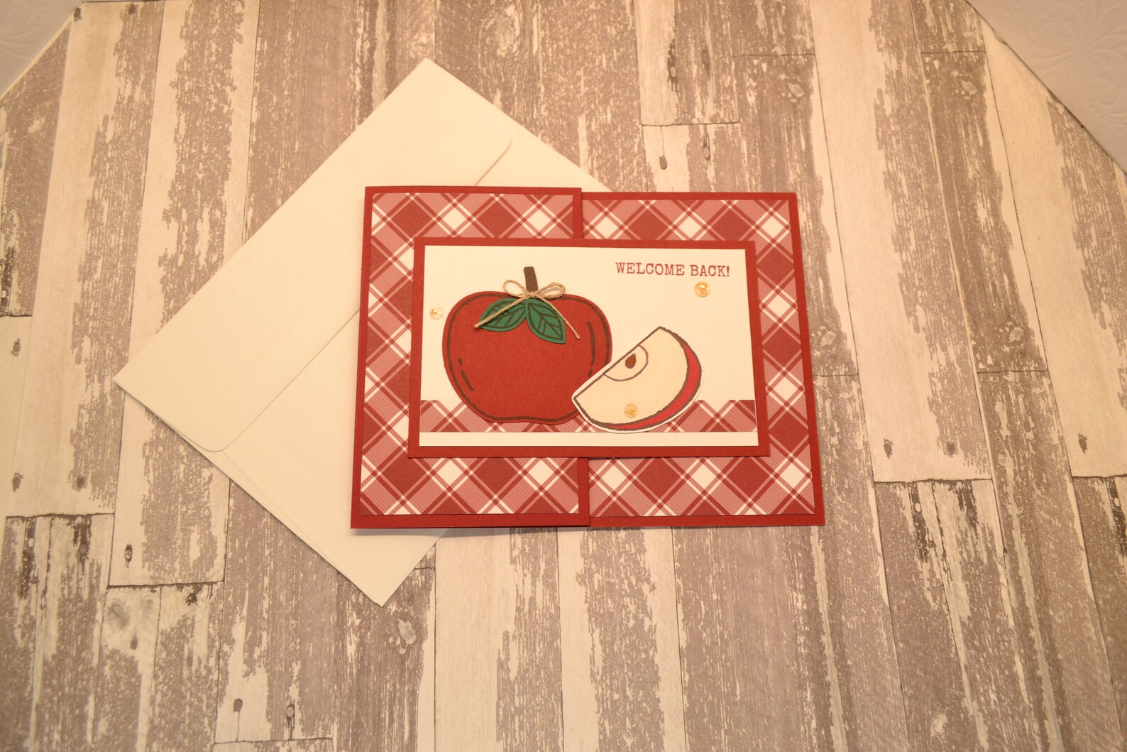Teacher Welcome Back, Gift Card Holder, Stampin up Harvest Hellos ...