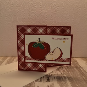 Teacher Welcome Back, Gift Card Holder, Stampin up Harvest Hellos ...