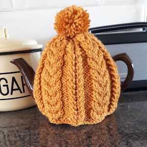 Mini Cable Tea Cosy - Etsy