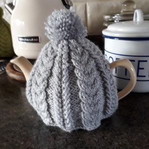 Mini Cable Tea Cosy - Etsy
